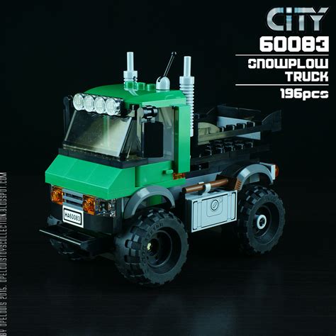 Opelouis S Toys Collection Lego City Snowplow Truck