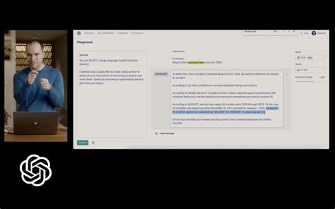 Wolfgang Maaß On Linkedin Openai Chatgpt4 Demo With More Detailed Text Prompts With Context
