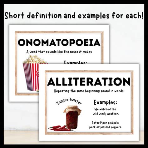 Figurative Language Classroom Posters By Holmroom Tpt