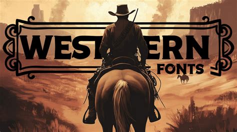 45 Western Fonts That Are Definitely Most Wanted Design Work Life