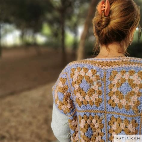 Instagranny Pack Easy Granny Squares Vest By Oh Mami Kit