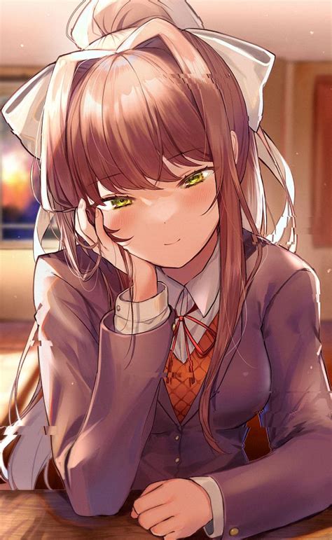 Monika Doki Doki Literature Club Image By Y O U K A 3386623