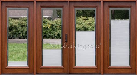 Hinged Patio Doors With Blinds Between Glass At Dustin Heard Blog