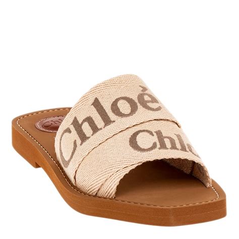 Chloe Woody Flat Mule Overstock 42859977