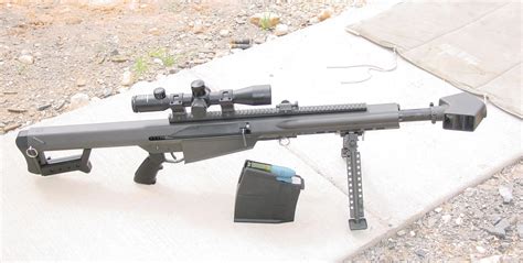 Barrett Xm109 Experimental Anti Material Payload Rifle That Fired