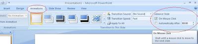 Disable Mouse Click A Slide Powerpoint Tutorials Presentation