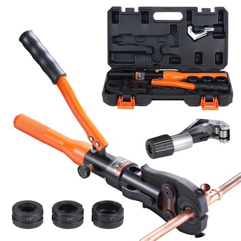 Vevor Copper Pipe Crimping Tool Hydraulic Driven Press Tool With 12