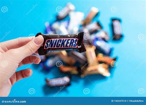 Barras De Chocolate Populares Del Caramelo De Las Risitas A Disposición