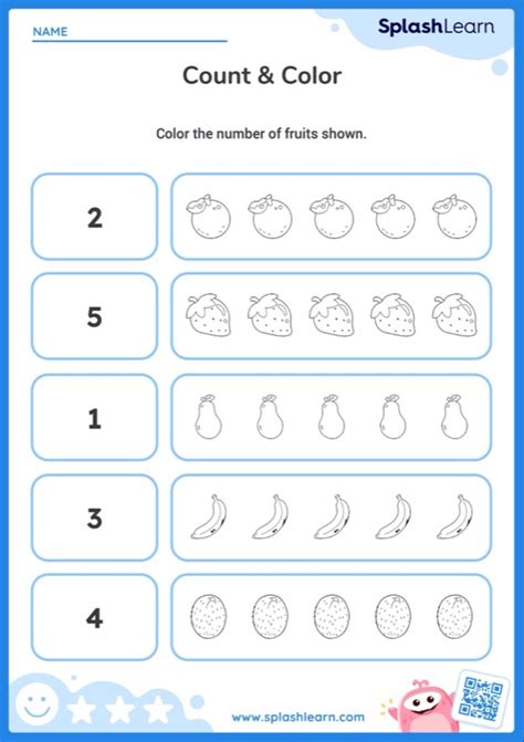 1st Grade Math Counting Worksheets Free And Printable Splashlearn