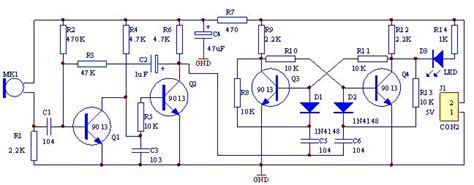 Build A Simple Diy Clap Switch Electronics Projects For Beginners