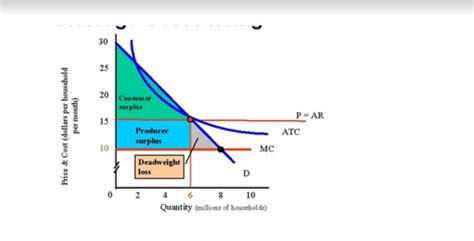 Monopoly Graph Consumer Surplus