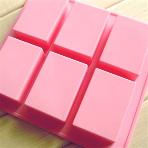 Beety Silicone Soap Molds Baking Mold Cake Pan Biscuit Chocolate Mold 6 Cavities N2 Free