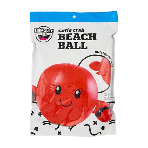 Bigmouth Cutie Crab Beach Ball