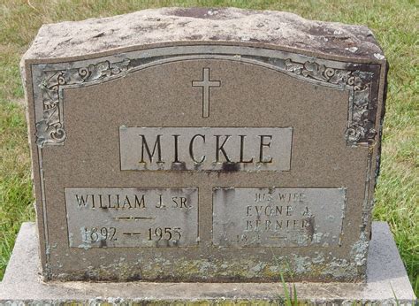 William Joseph Mickle Sr 1892 1955 Find A Grave Memorial