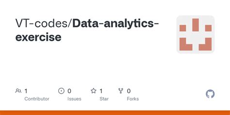 Github Vt Codesdata Analytics Exercise