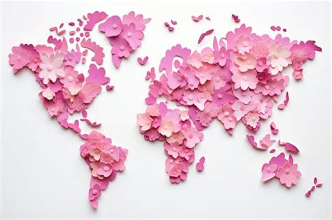 51000 Pink Map Pictures