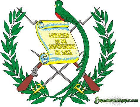 Recursos Graficos Chapines Escudo De Guatemala En Vector