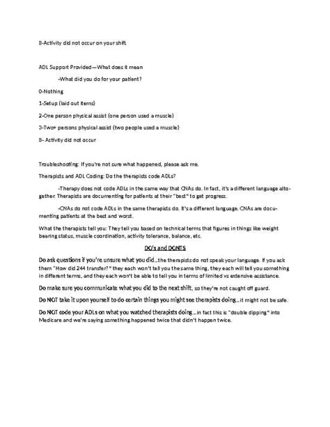 Adl Coding Training By Joykinneyslp Tpt