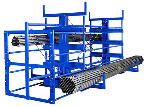 Industrial Storage Racks Pull Out Cantilever And Sheet Metal