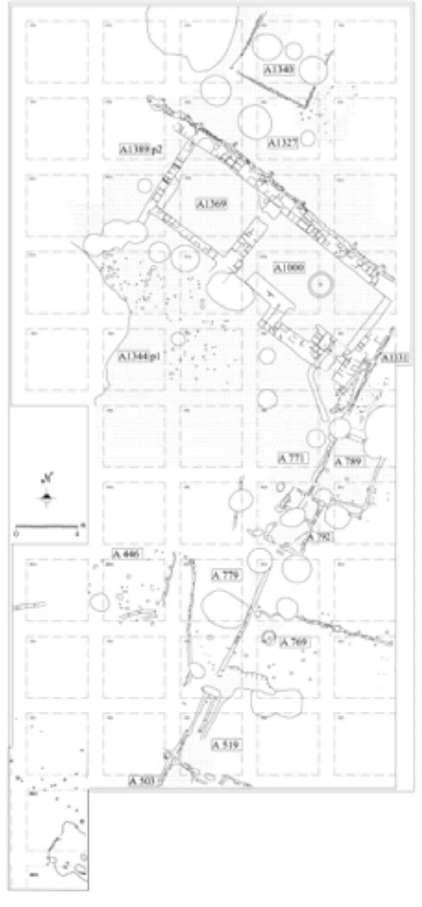 Early Bronze Age I Level Vi B 1 Plan Of Arslantepe Courtesy Of M