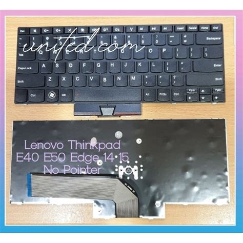 Jual Keyboard Lenovo Thinkpad E40 E50 Edge 14 Edge 15 No Pointer Shopee Indonesia