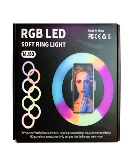 RGB LED SOFT RING LIGHT MJ33 – Tag Store