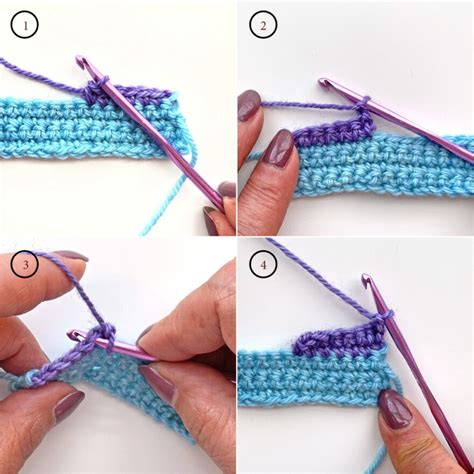 How To Crochet Short Rows Step By Step Tutorial
