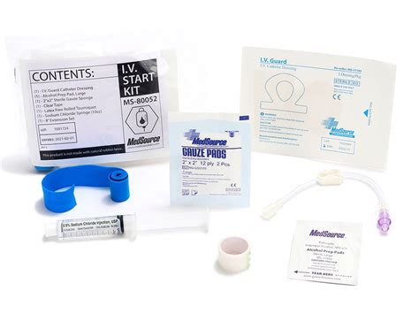 Medsource Complete Iv Start Kit Life Assist