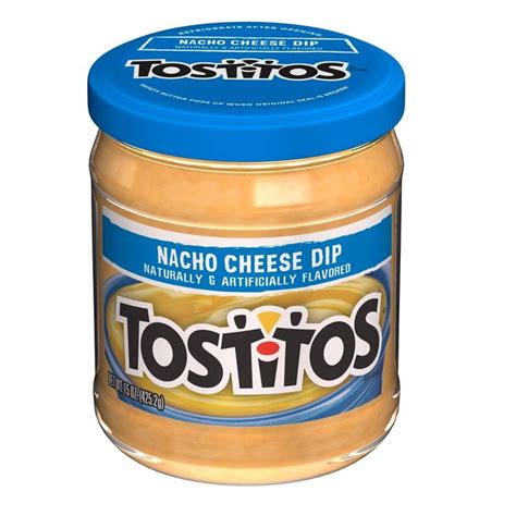 Tostitos Nacho Cheese Dip 1575oz Nachos Cheese Dip Nacho Cheese Cheese Dip
