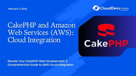 Cakephp And Amazon Web Services Aws Cloud Integration