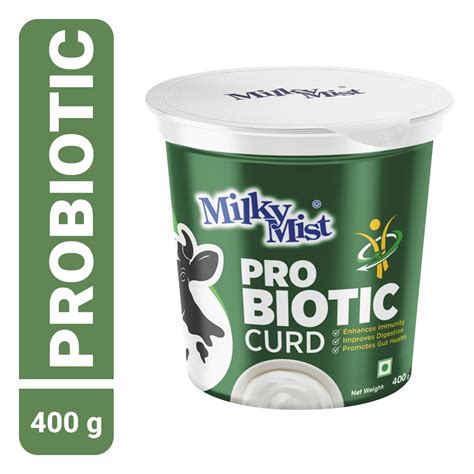 Probiotic Curd 400g दूध के उत्पाद Milky Mist Dairy Food Private