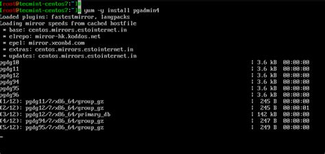 comment installer pgadmin4 dans les centos 7 ilinuxgeek