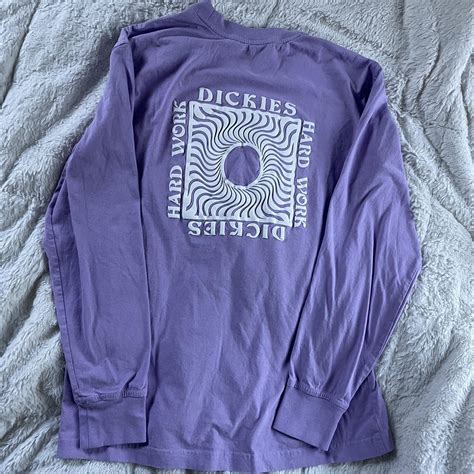 Purple Dickies Long Sleeve Never Worn I Got It Depop