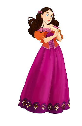 Adegan Kartun Dengan Ilustrasi Putri Ratu Ilustrasi Stok Unduh Gambar Sekarang Abad