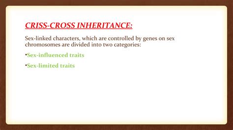 Criss Cross Inheritance Ppt