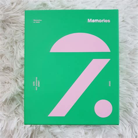 On Hand Memories Of 2020 Blu Ray With Suga Photo Card Aling Noona