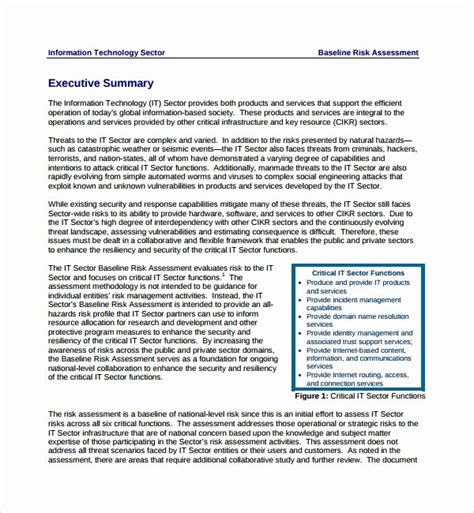 Technology Risk Assessment Template Pl
