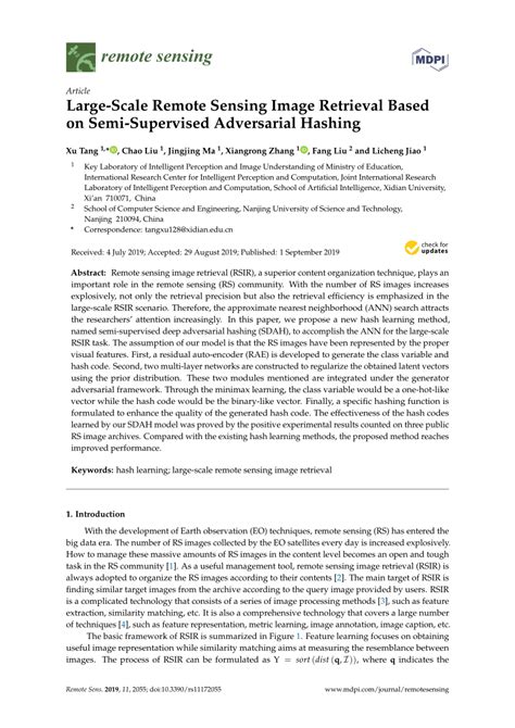 pdf large scale remote sensing image retrieval based on semi