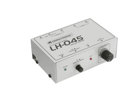 Omnitronic Lh 045 Microphone Preamplifier Steinigke Onlineshop
