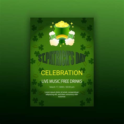 Saint Patricks Day Or Happy St Patricks Day Template Design 39315939