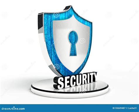 Shield Security Stock Illustration Illustration Of Internet 55649487