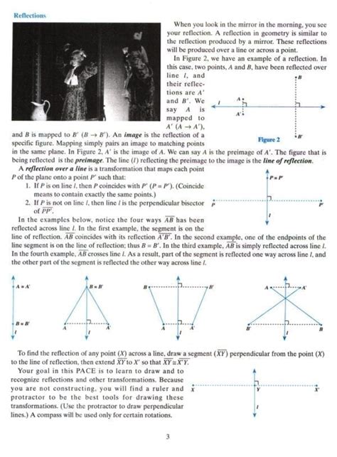 10th Grade Geometry Pace Set High School From Accelerated Christian Education