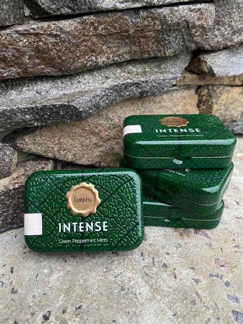 Леденцы Compass Intense Peppermint 20г — Мятная Свежесть Без Сахара 65