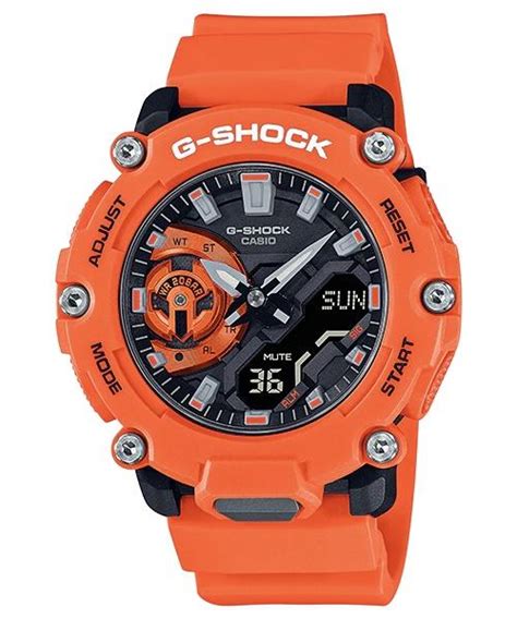 Купить Часы GA-2200M-4AER Slim Orange G-SHOCK | CASIO
