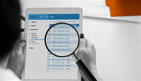Storage And Retrieval Document Management Papertrail