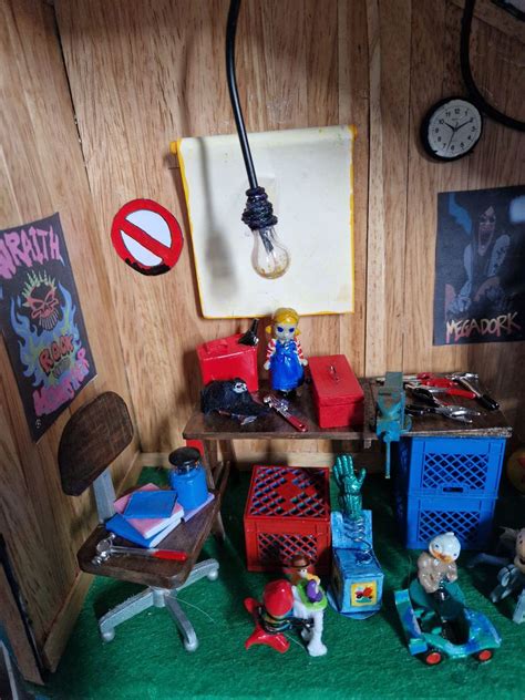 Disney Fan Recreates Miniature Versions Of Andy And Sids Rooms From