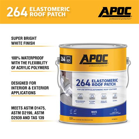 Apoc® 264elastomeric Roof Patch