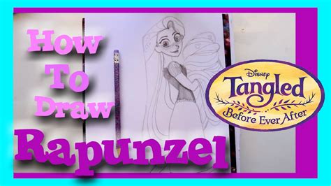 Rapunzel From Tangled Full Body Drawing Rapunzel From Tangled Full Body Drawing
