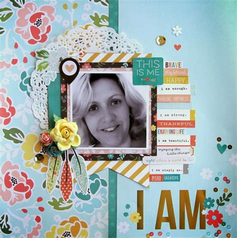 69 All About Me Layouts Ideas Scrapbook Pages Scrapbook Inspiration
