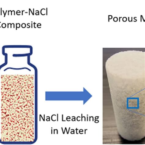 Process Of Producing The Porous Swelling Co‐polymeric Samples Nacl